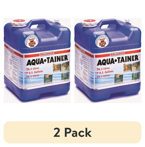 (2 pack) Reliance Aqua-Tainer Water Container 7 Gallon | eBay