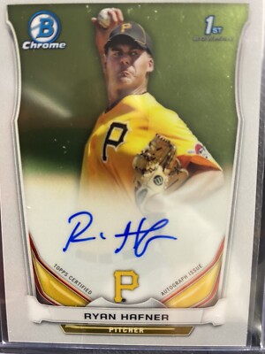 2014 Bowman Chrome - Prospect Autographs #BCAP-RHA Ryan Hafner | eBay