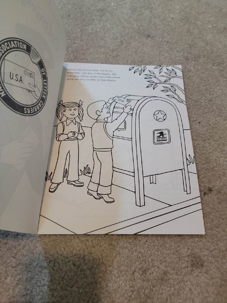 Coloring Pages For Postal Carriers
