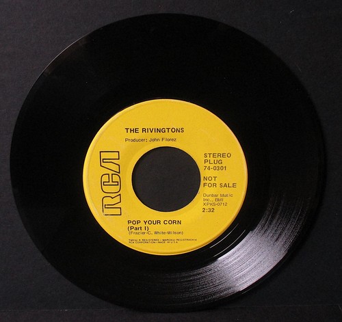 ORIG 1969 NORTHERN SOUL R&B The Rivingtons Pop Your Corn DJ PROMO Mint ...