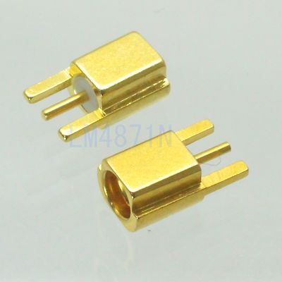 1pc Connector MMCX female solder PCB edge surface mount Shure DIY ...