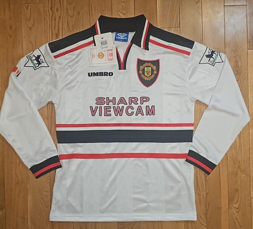 VTG 1997-99 Manchester United Umbro Sharp Viewcam Jersey Long Sleeve ...