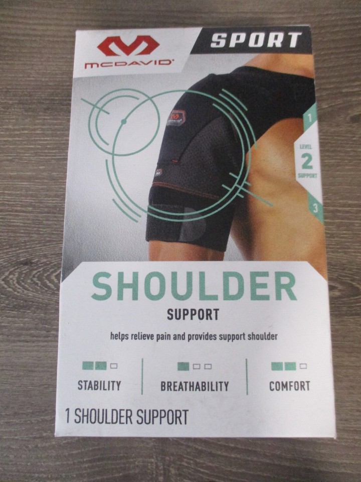 McDavid Universal Right Left Shoulder Support Wrap Level 2 Size L Large ...
