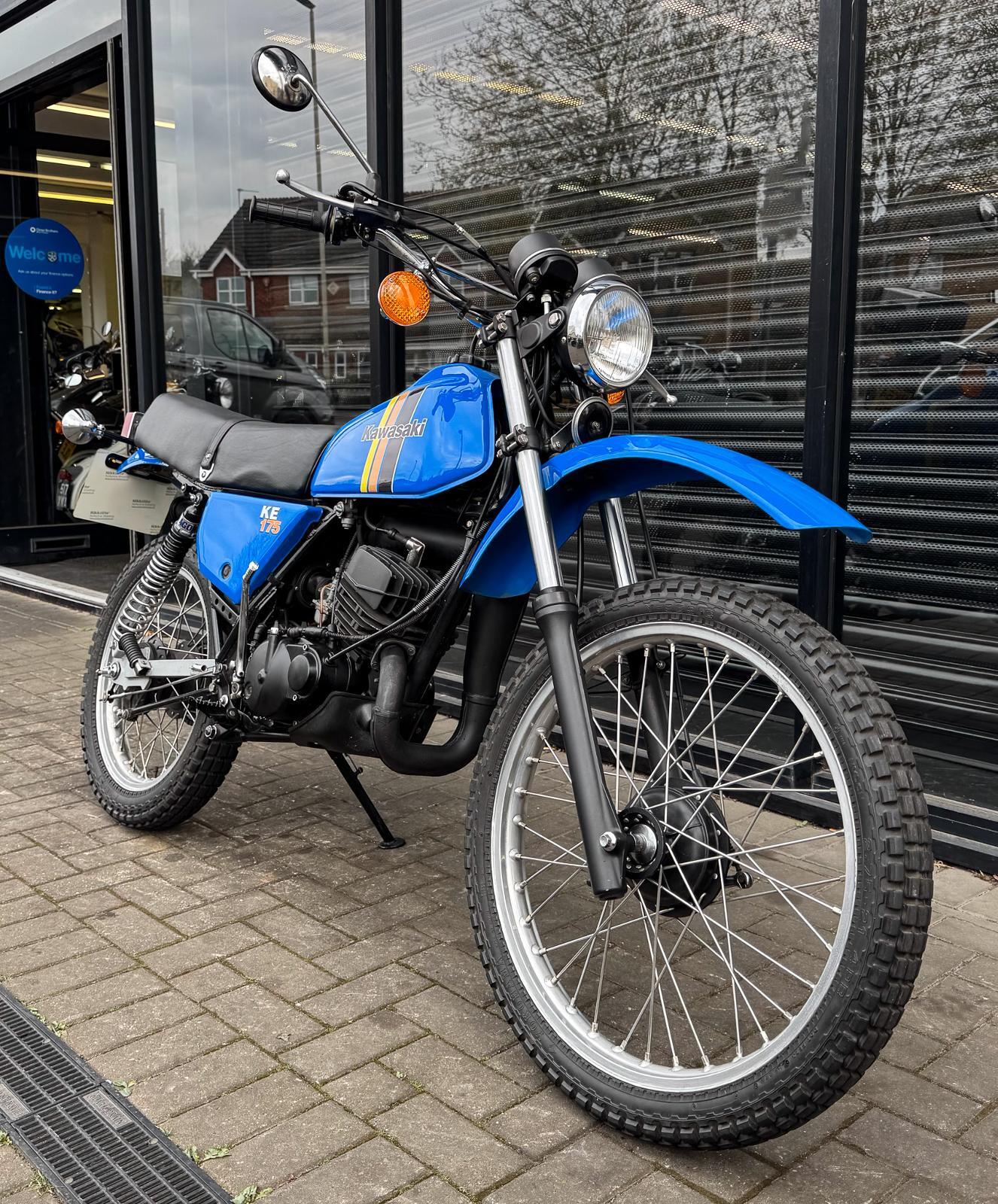 1980 Kawasaki Ke175 Uk From New Classic 2 Stroke Trail Trial Stunning - Bike Years - 1980s