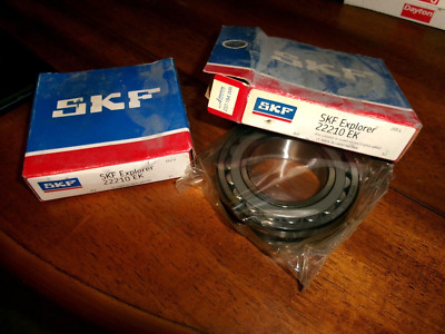 2 SKF Explorer 22210 EK Roller Bearing new open box sealed package | eBay