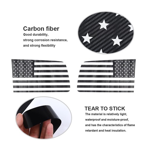 Carbon Fiber Rear Window Sticker Decal Trim For Dodge Nitro 2007-2012 ...