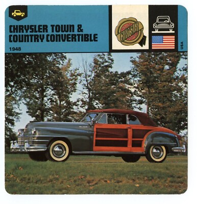 Chrysler Town & Country Convertible Production Car Edito Service Auto ...