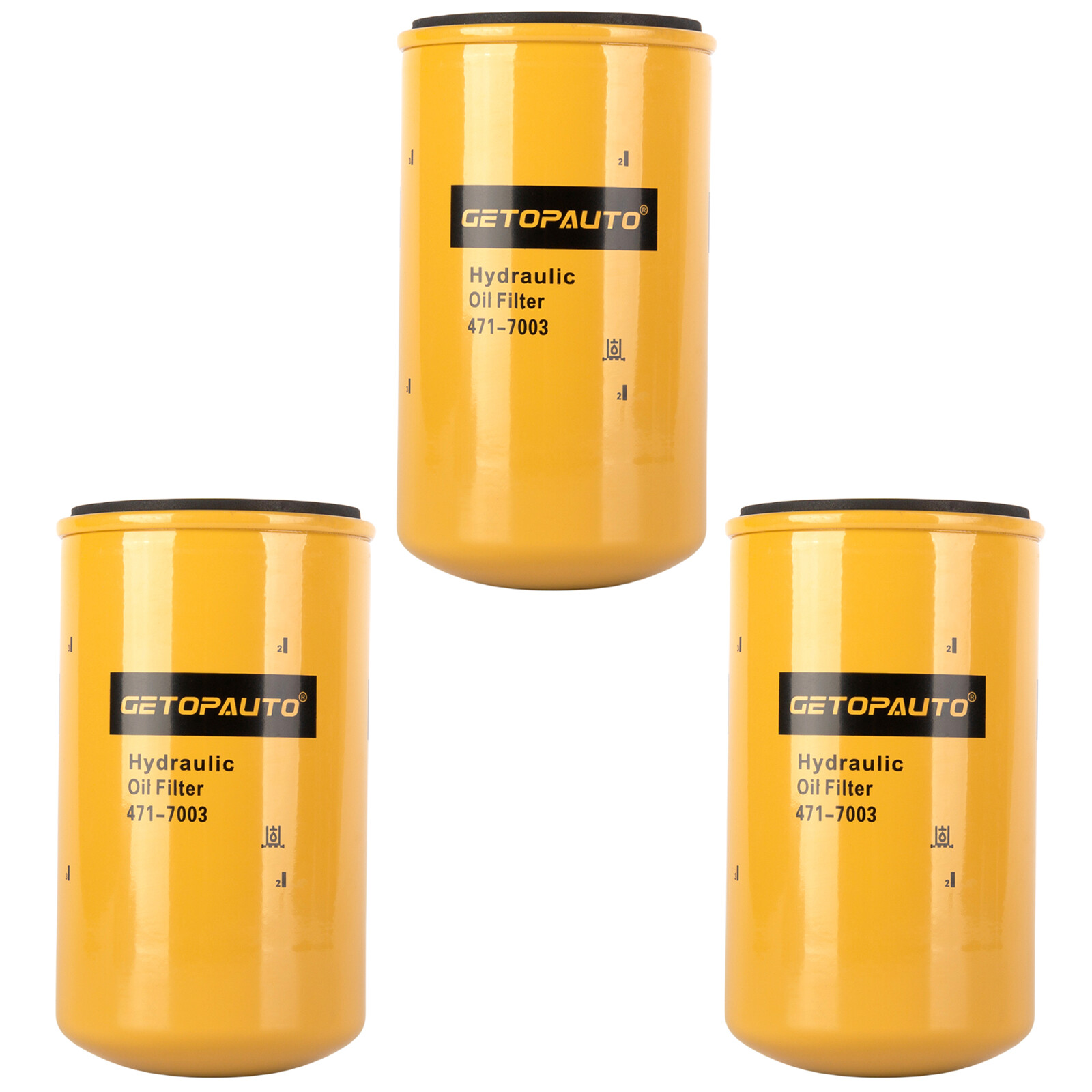 3 Pcs Oil Filter Fits For Caterpillar Engine Replacement 471-7003 ...