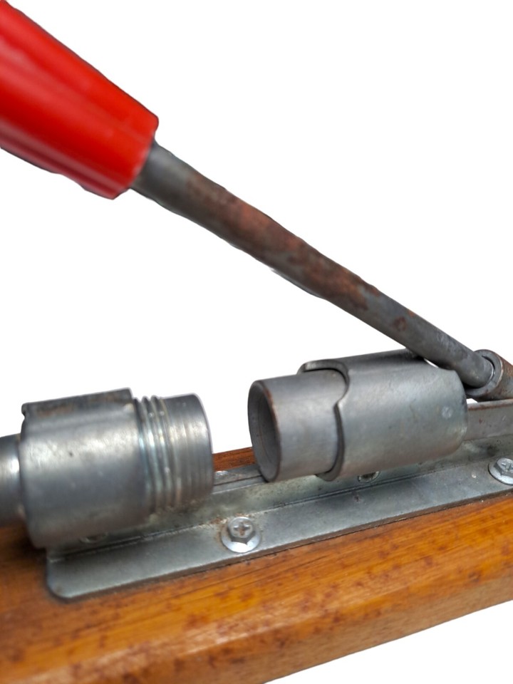 Vintage Mechanical Piston Nut Cracker Machine~ Adjustable ~Metal with ...