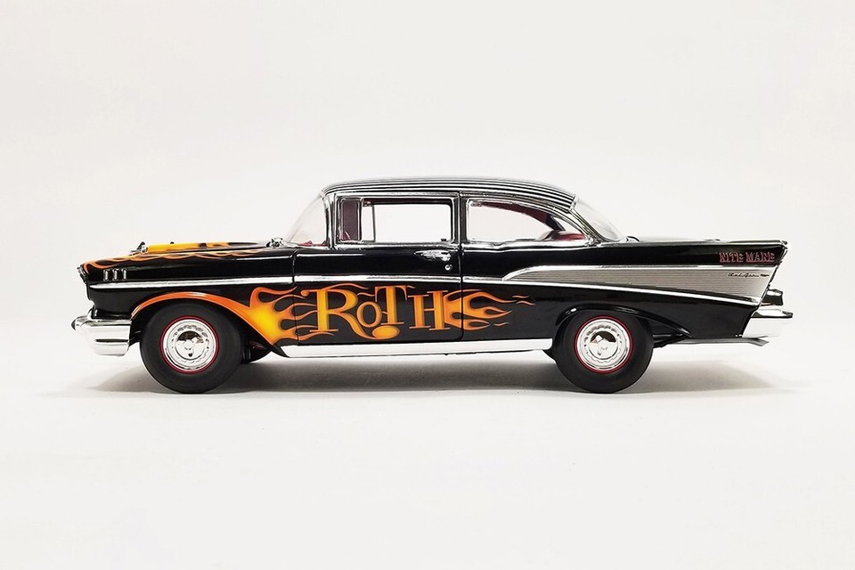 Chevrolet Bel Air Hot Rod Big Daddy Ed Roth 1957 1/18 scale diecast ...