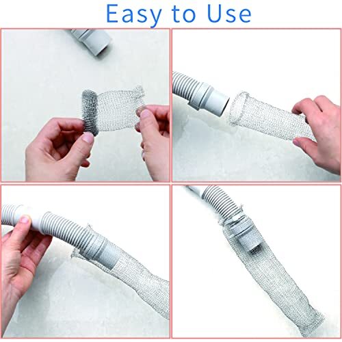 12 Pack Washing Machine Lint Traps with Cable Ties Drain Hose Screen ...