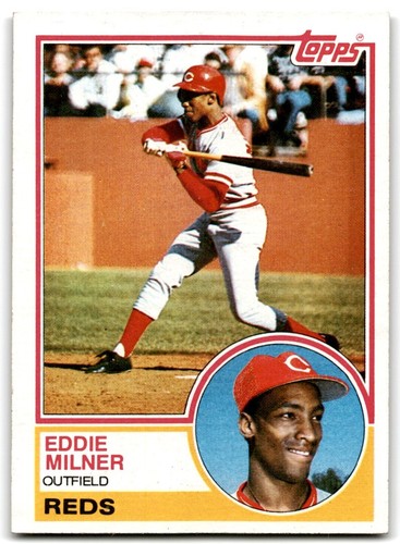 1983 Topps Eddie Milner Rookie Cincinnati Reds #449 | eBay