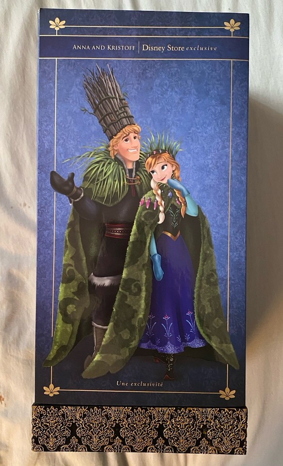 Rare Disney Store Fairytale Designer Collection Anna / Kristoff Limited ...