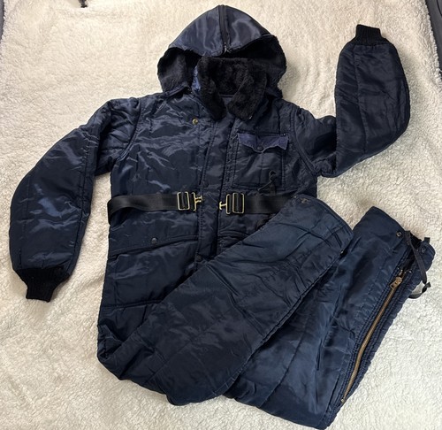 VTG REFRIGIWEAR-Insulated Coveralls Cold Snow Winter Freezer Suit Snap ...