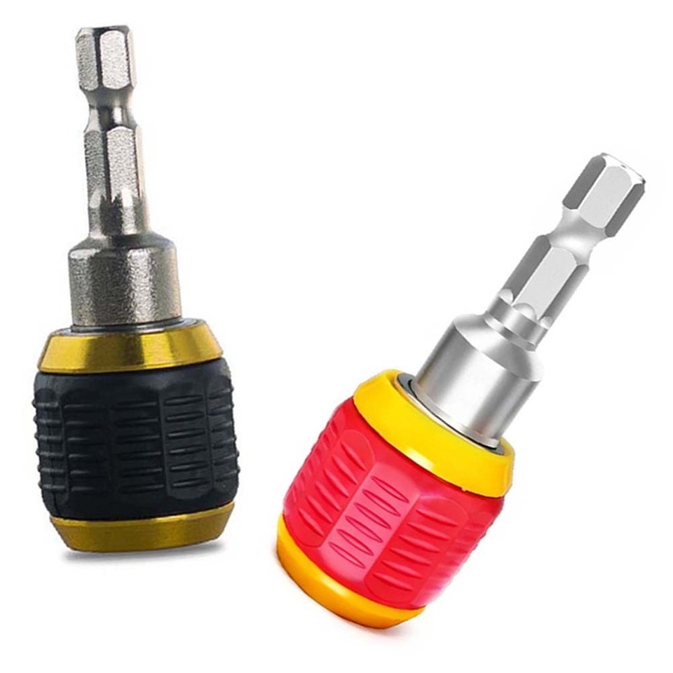 60mm 1/4 Hex Quick Change Adapter for Wood Frame Plywood Floor Screwing ...