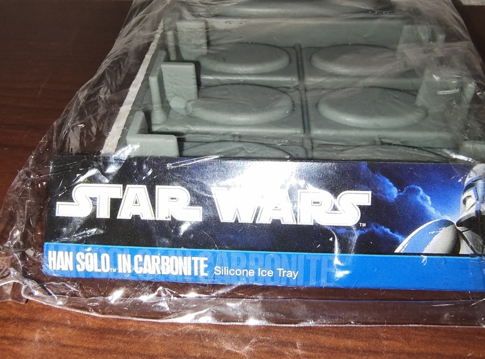 KOTOBUKIYA Star WARS Han SOLO Carbonite ICE Tray CHOCOLATE Jello ...