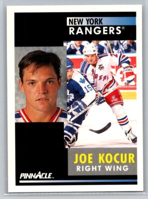 1991 Pinnacle #240 Joey Kocur RANGERS | eBay