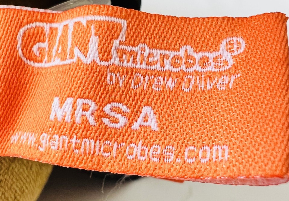 Giant Microbes XL MRSA Aureus Superbug Staph Bacteria 10” Toy Plush NWT ...