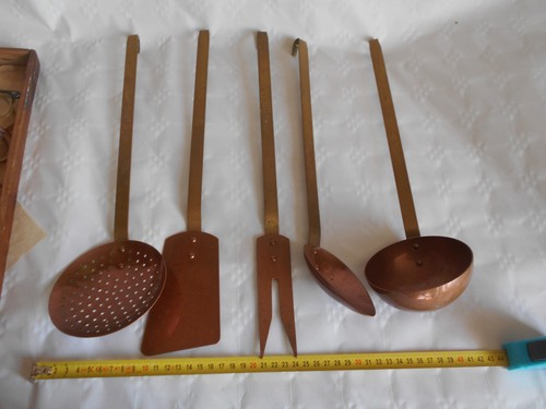 French Copper Cooking utensils vintage Kitchenalia | eBay