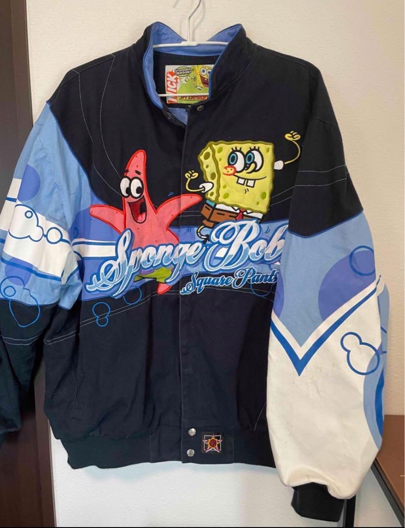 Nickelodeon Spongebob Jacket XL, Colorful Print, Used… - Gem