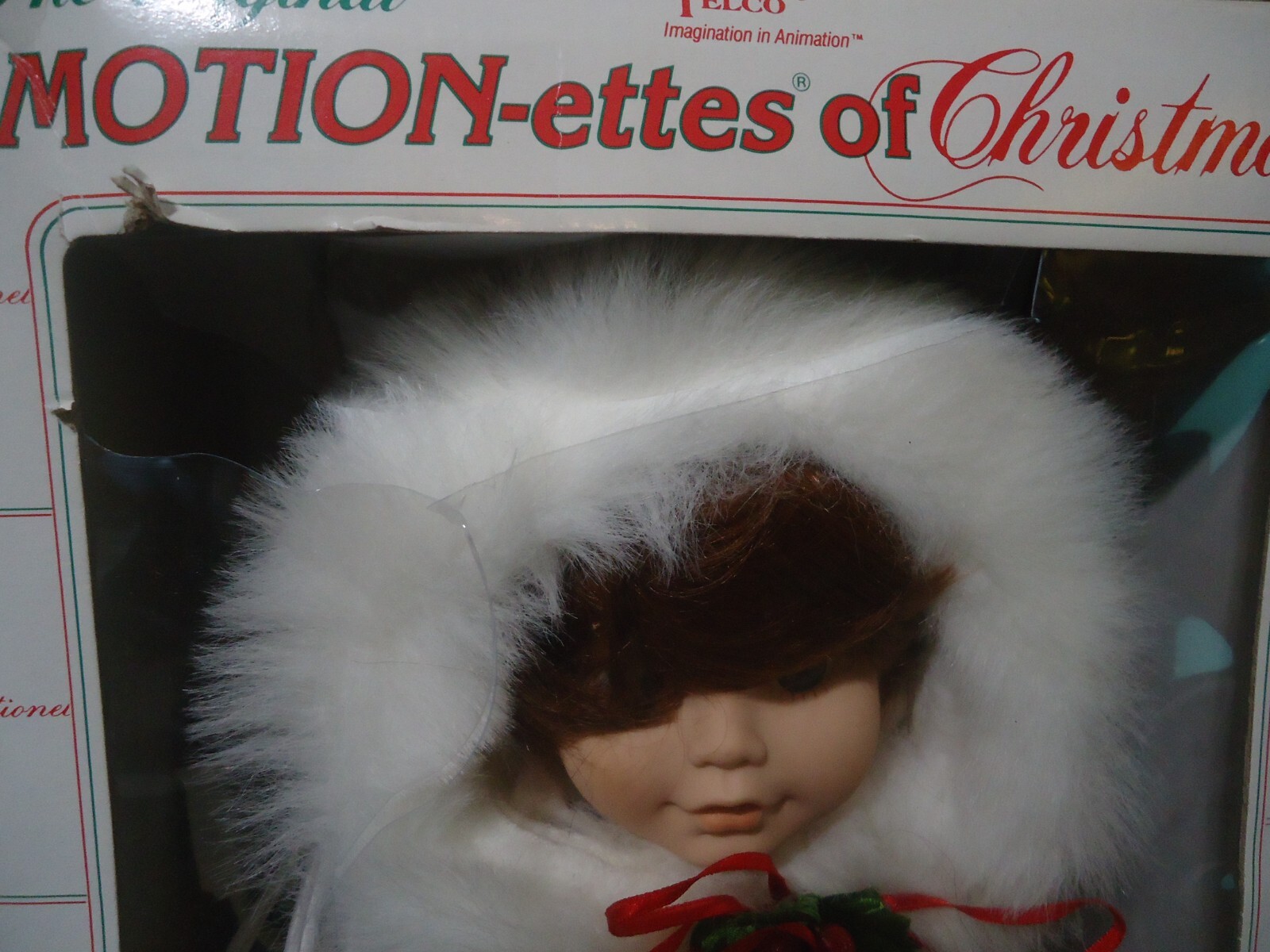 ⭐ Telco Motionettes Of Christmas Animated Lighted Eskimo Snow Baby Doll ...