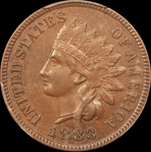 1883 1c Indian Head Cent PCGS AU 58 Choice Everyman Set Coin | eBay