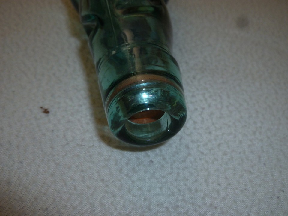 VINTAGE CODD NECK BOTTLE GLASS MARBLE ANTIQUE PATENT EXTRA STRONG ...