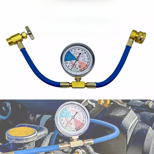 Car AC Aircon R134A Air Conditioning Top Up Topup Refill Recharge Hose ...
