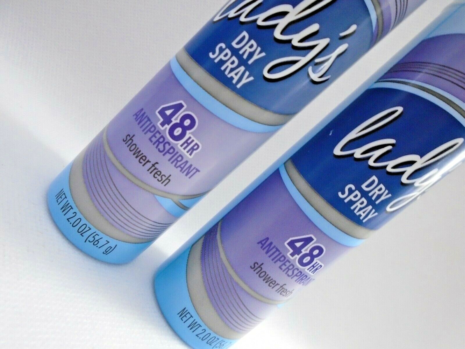 Xtra Care Xtracare lady's dry spray 48 HR Shower fresh 2 Oz Ea BRAND ...