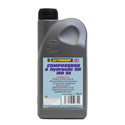 Silverhook Compressor & Hydraulic Oil ISO 32 Tools Systems Compressors ...