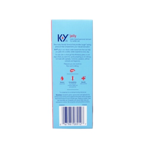 KY Jelly Classic Glide Water based personal Lubricant 4OZ (Pack of 6 ...
