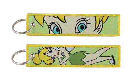 Tinkerbell Keyring Key Tag | eBay