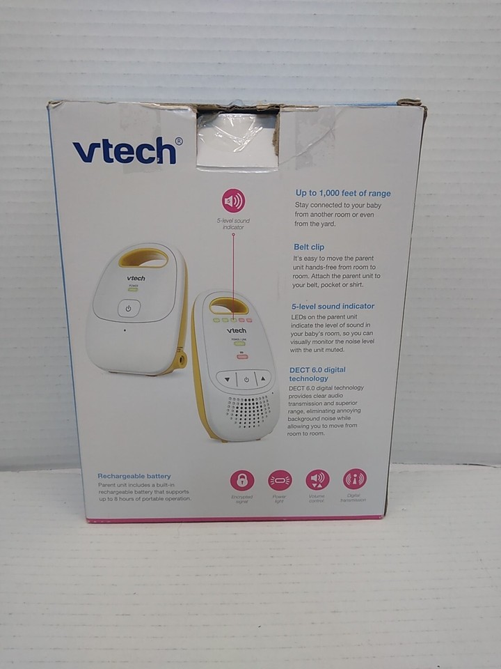 VTech DM111 Upgraded Audio Baby Monitor, 1 Parent Unit with ...