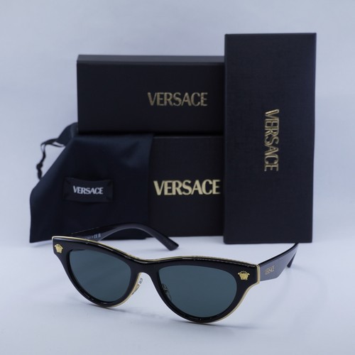 VERSACE VE2273 GB1/87 Black/Dark Grey 52-17-145 Sunglasses for sale ...