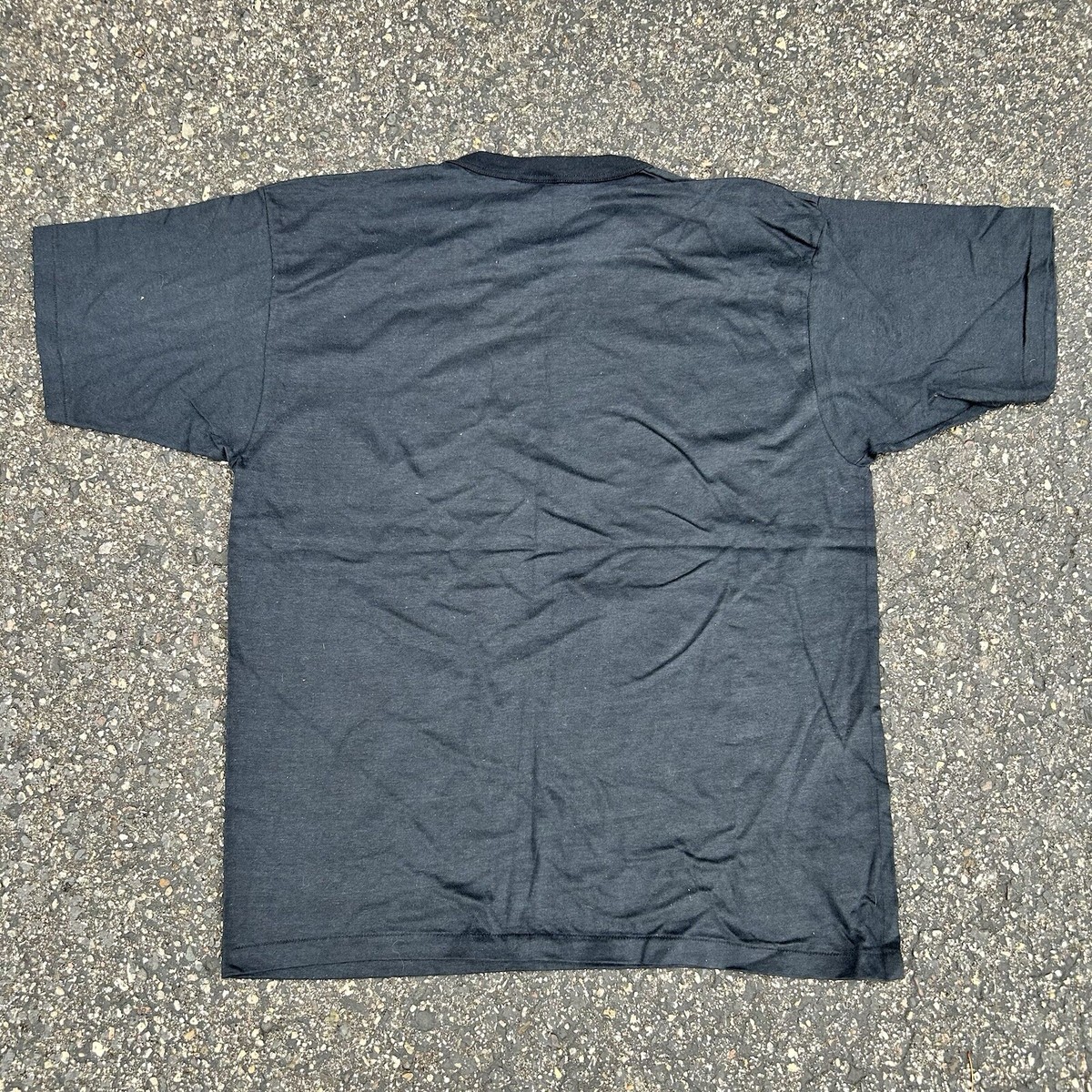 Vintage 80's Starter NFL T-Shirt Men's L Black Single Stitch Vintage 80's Starter NFL T-Shirt Men's L Black Single Stitch