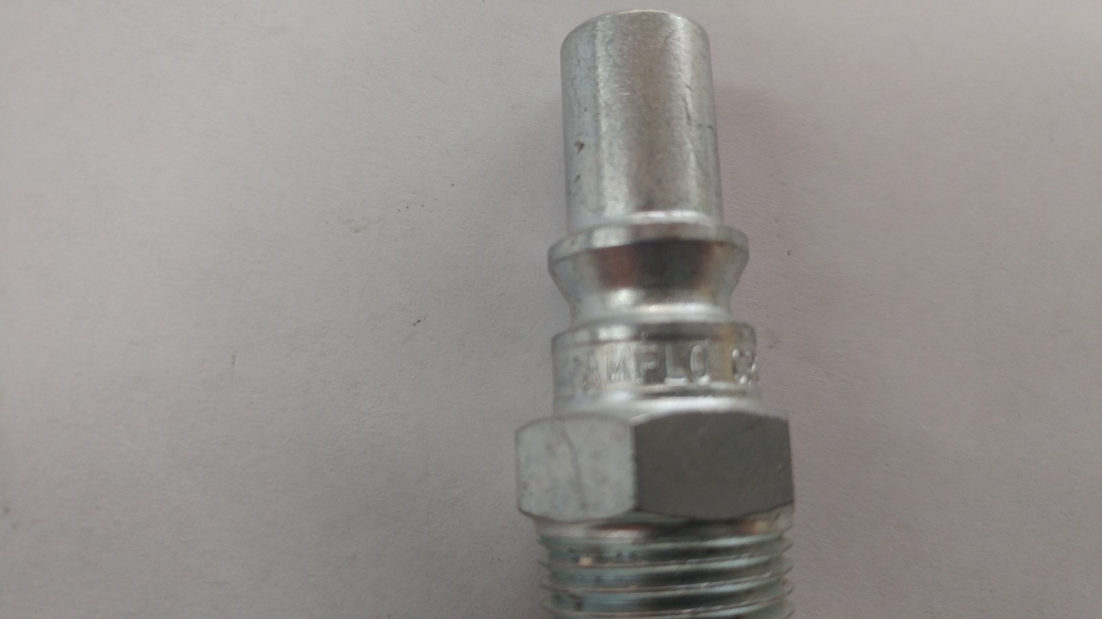 Amflo CP35, 3/8" Steel Plated Coupler Plug, Aro Series, 3/8" Body, 3/8 ...