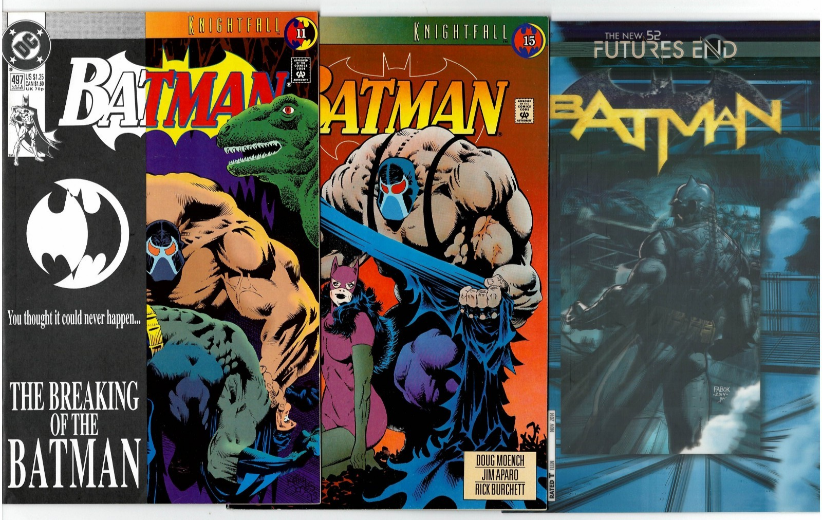 ONE Batman comic by DC: issues # 497, # 498, or Future's End # 1 ...
