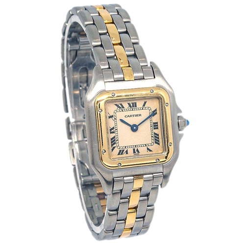 Cartier Panthere SM Ref.W25029B5 Quartz Watch 18KYG SS 134817 | eBay