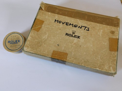 X2 VINTAGE ROLEX WATCH MOVEMENT BOX | eBay