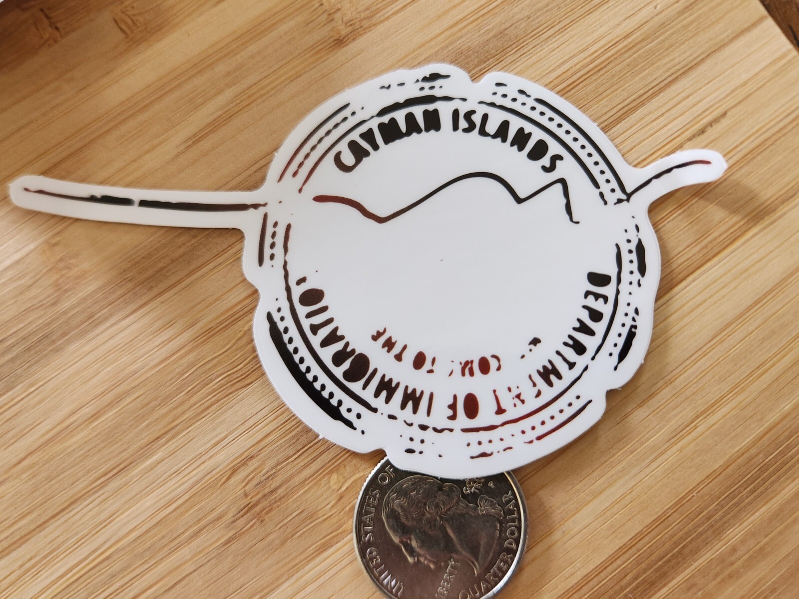 CAYMAN ISLANDS Sticker Customs Sticker Customs Decal Travel Sticker | eBay