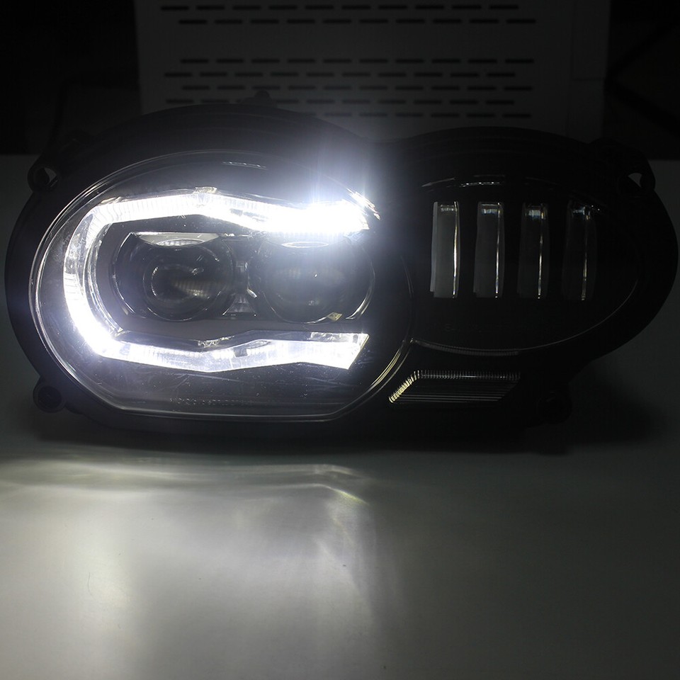 For R1200 GS 2005-2012 R1200GS Adv 2006 2007-2013 LED Headlight DRL | eBay