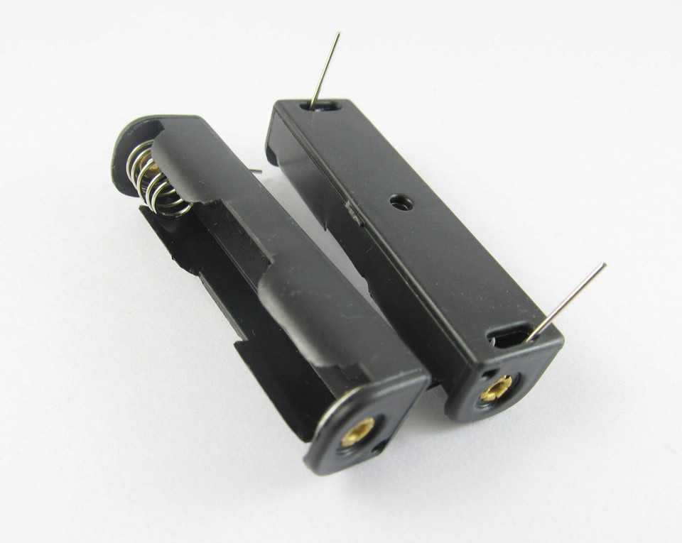 10pcs New 1X AAA 1XAAA 3A Battery Clip Holder Box Case 1.5V With ...