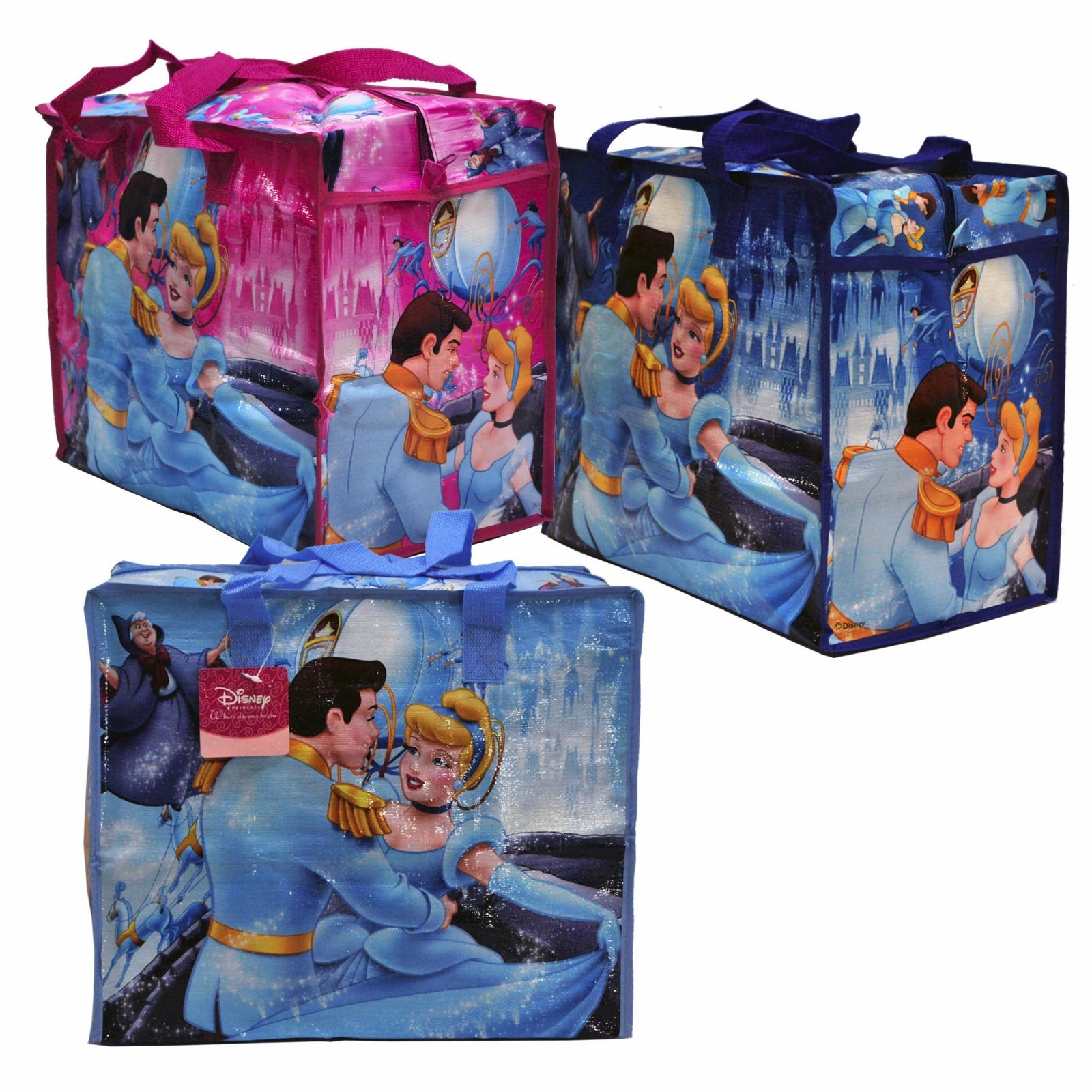 Licensed Disney Princess Lightweight Shopping Bag/Duffel Bag/All ...