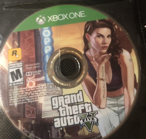 Grand Theft Auto V (Xbox One, 2014) GTA 5 Five Game Disc Only ...