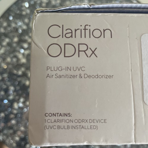 Clarifion ODRx UVC Air Odor Deodorizer & Eliminator Cat Odor Filterless ...