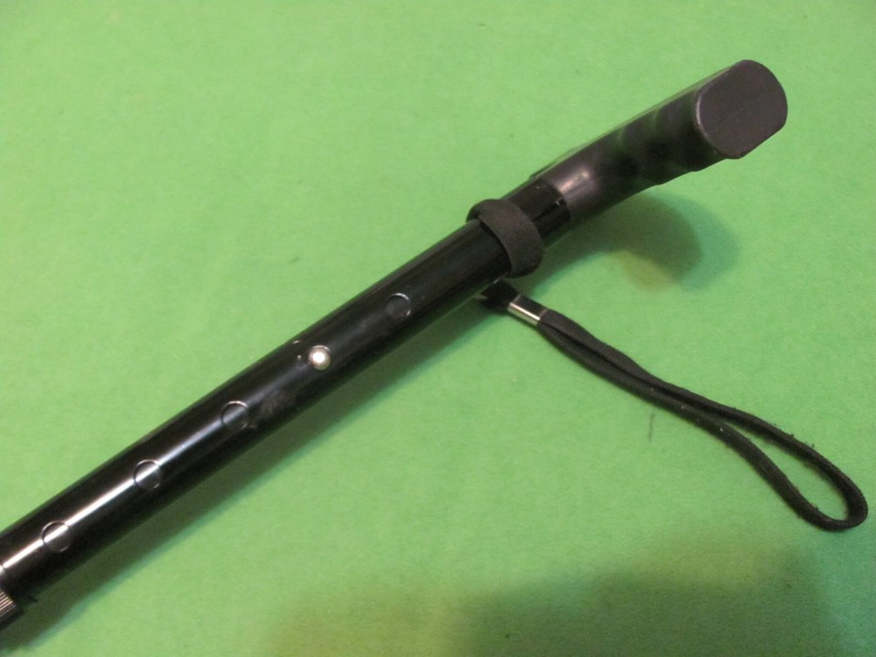 HURRY CANE Self Standing Stand Up Adjustable Foldable Black Cane. Ext ...