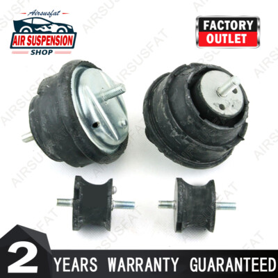 4PCS MOTOR MOUNTS FOR BMW E36 E46 E85 E86 SET OF ENGINE TRANSMISSION ...