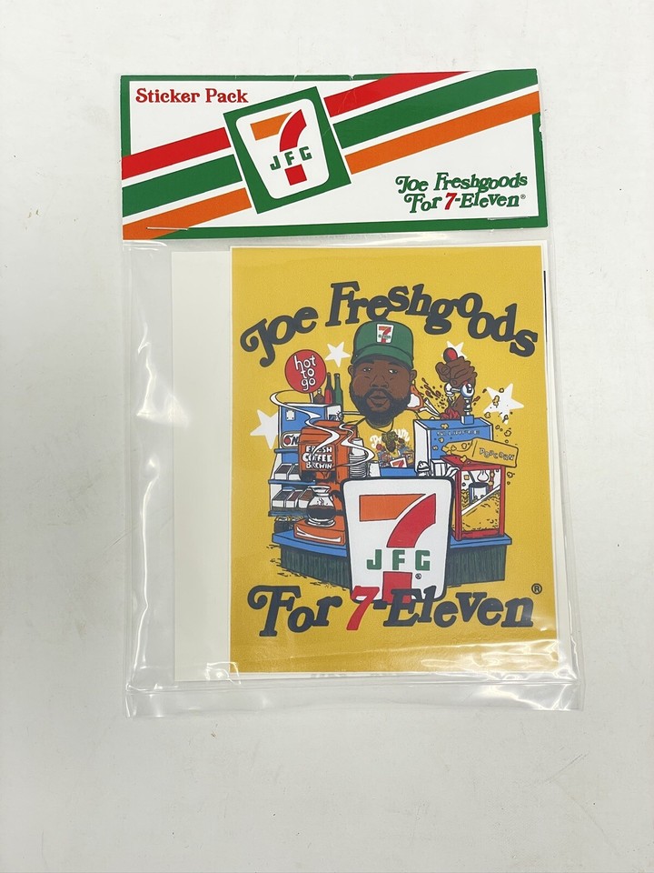 Joe Fresh Goods For 7 Eleven Sticker Set Pack Limited Edition | eBay