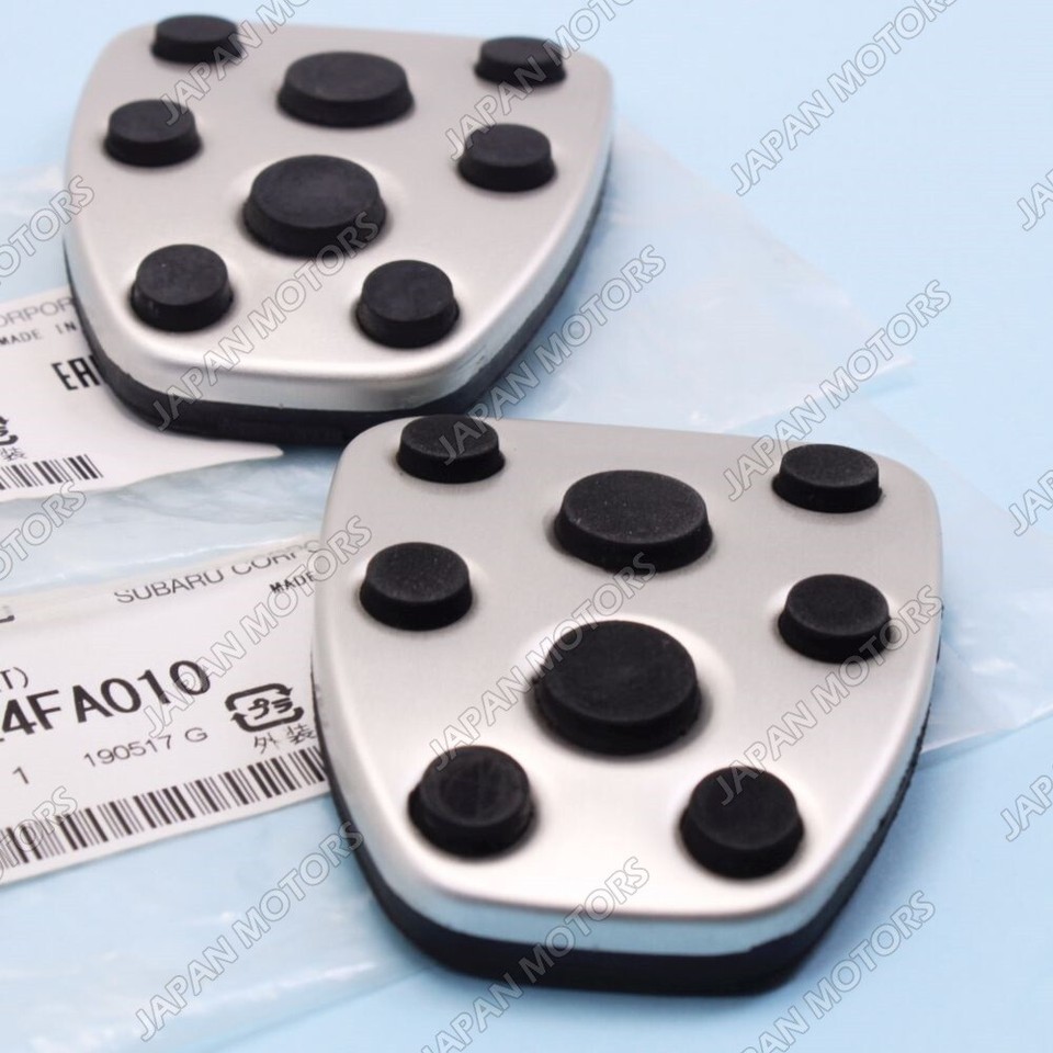 Genuine Subaru Clutch & Brake Pedal Pads MT Impreza WRX STi Legacy ...