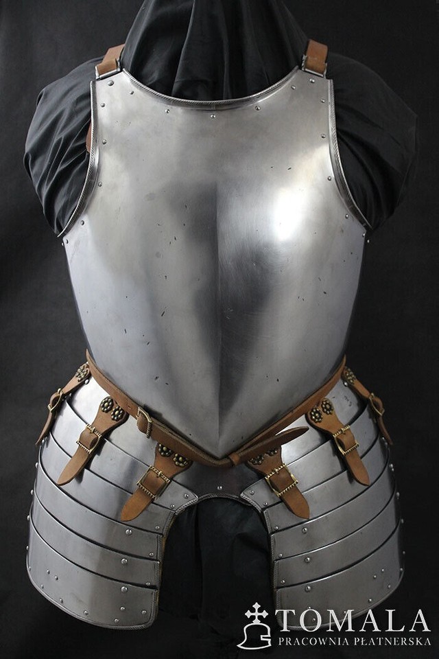 Medieval Knight Cuirass w Tassets Armor Reenactment Halloween Christmas ...